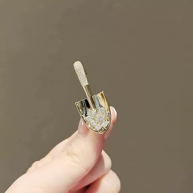 Shovel pin – Design4uJewelry